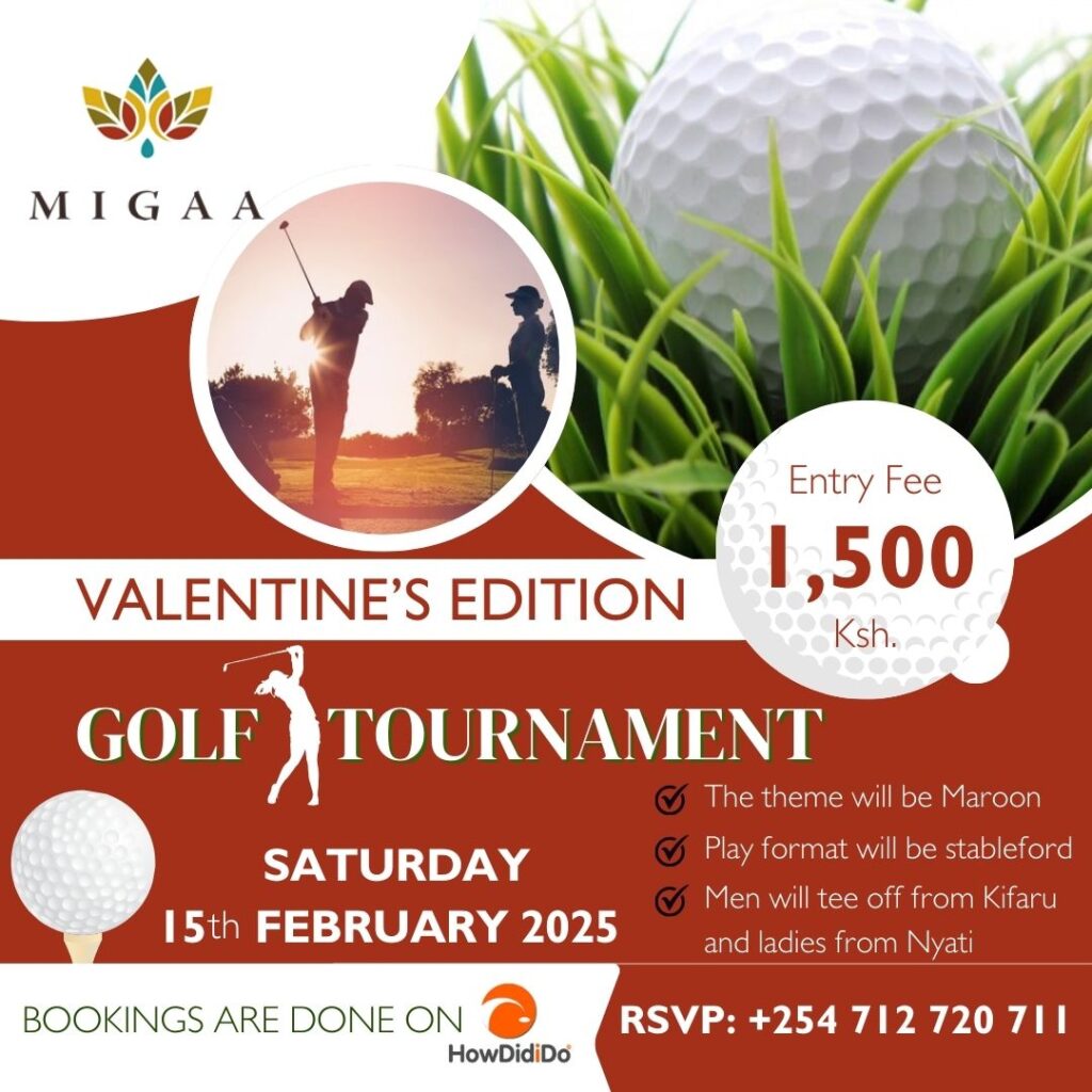 Golf Tournament Valentine Edition 2025 | Migaa Golf Estate